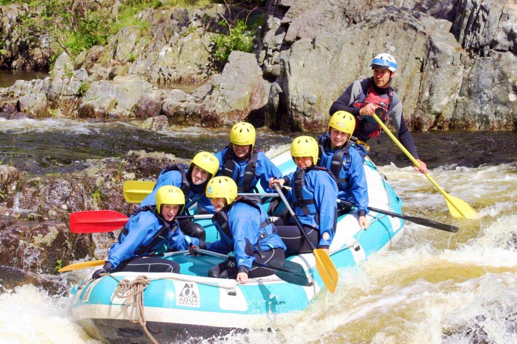 River Findhorn White Water Rafting & Cliff Jumping | ACE Adventures